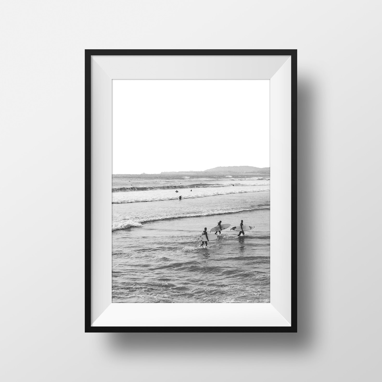 Surfers Print Surf Printable Surf Art Print Surf | Etsy