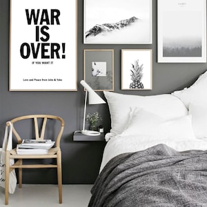 War is Over Print: John Lennon & Yoko Ono Iconic Art (digital Download ...