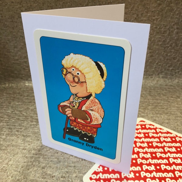 Postman Pat Card - Etsy UK