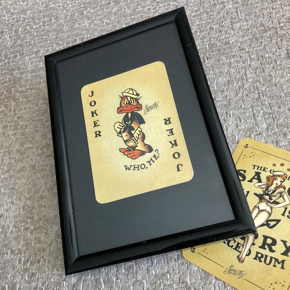 Playing Card Joker Tattoo