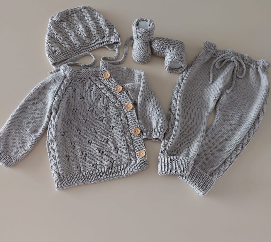 Knitted Baby Clothes ,organic Cotton Baby Clothing Set ,knitted Baby ...