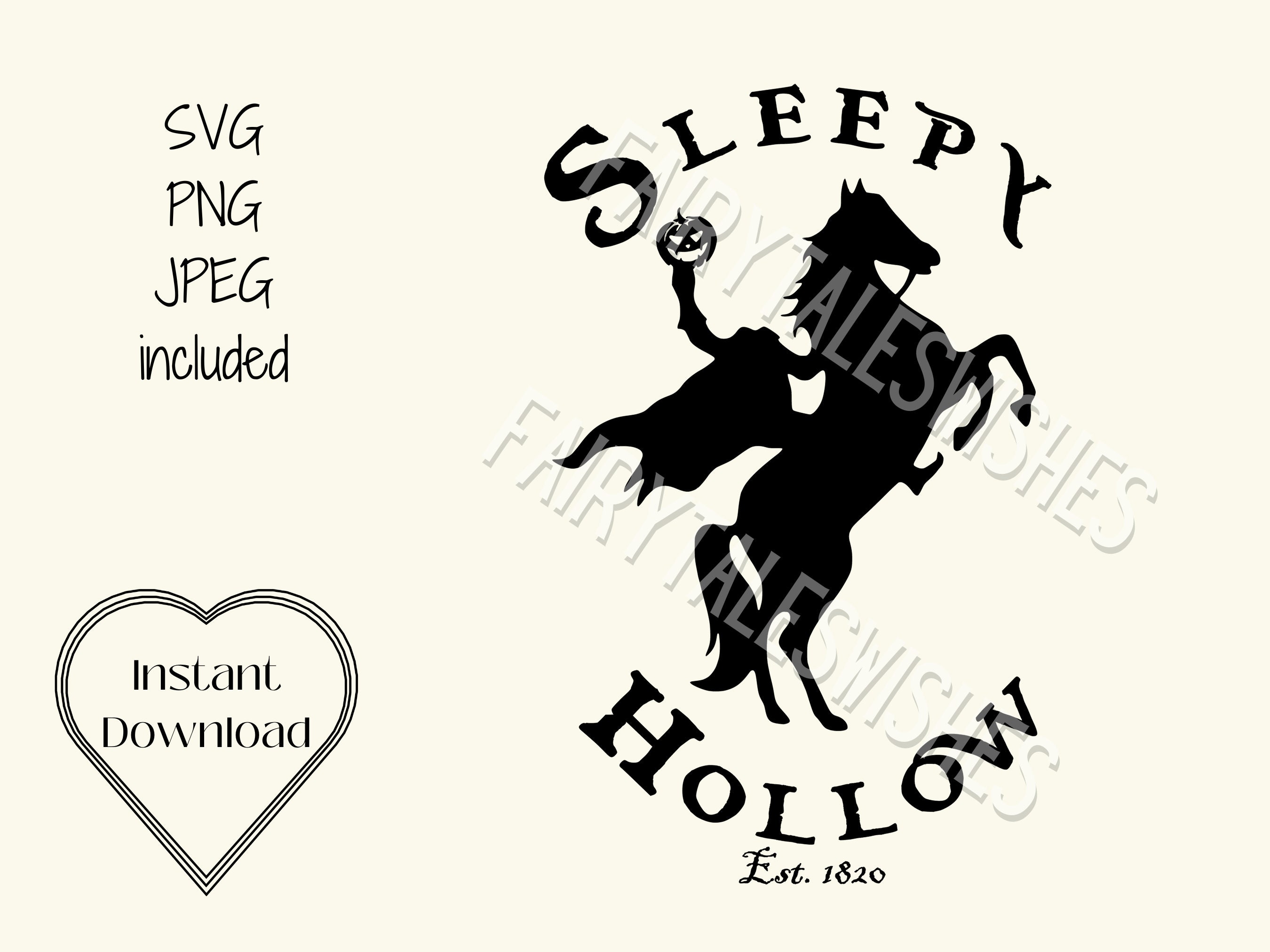 Headless Horseman SVG | Sleepy Hollow SVG | Instant Download - Etsy