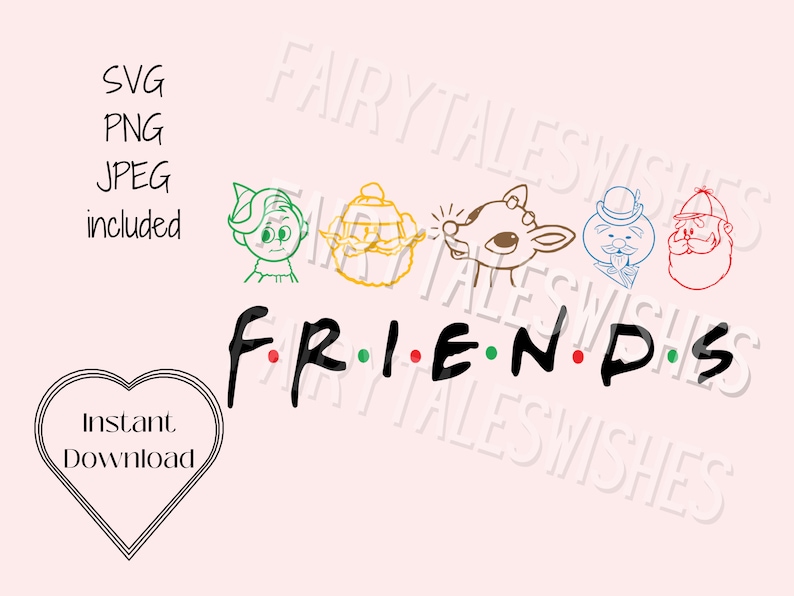 Rudolph & Friends SVG | Christmas Claymation SVG | Instant Download - Etsy