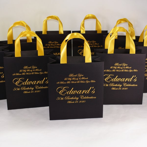 Gold Custom Gift Bags - 60+ Gift Ideas for 2024