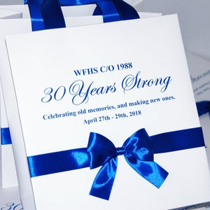 30 Personalized Event or Party Gift Bags for Your Guests With Royal ...