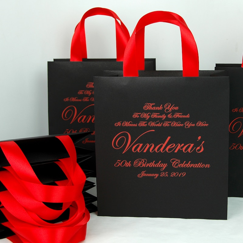 Red Gift Bags - 60+ Gift Ideas for 2025