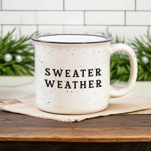 Sweater Weather Coffee Mug - Etsy