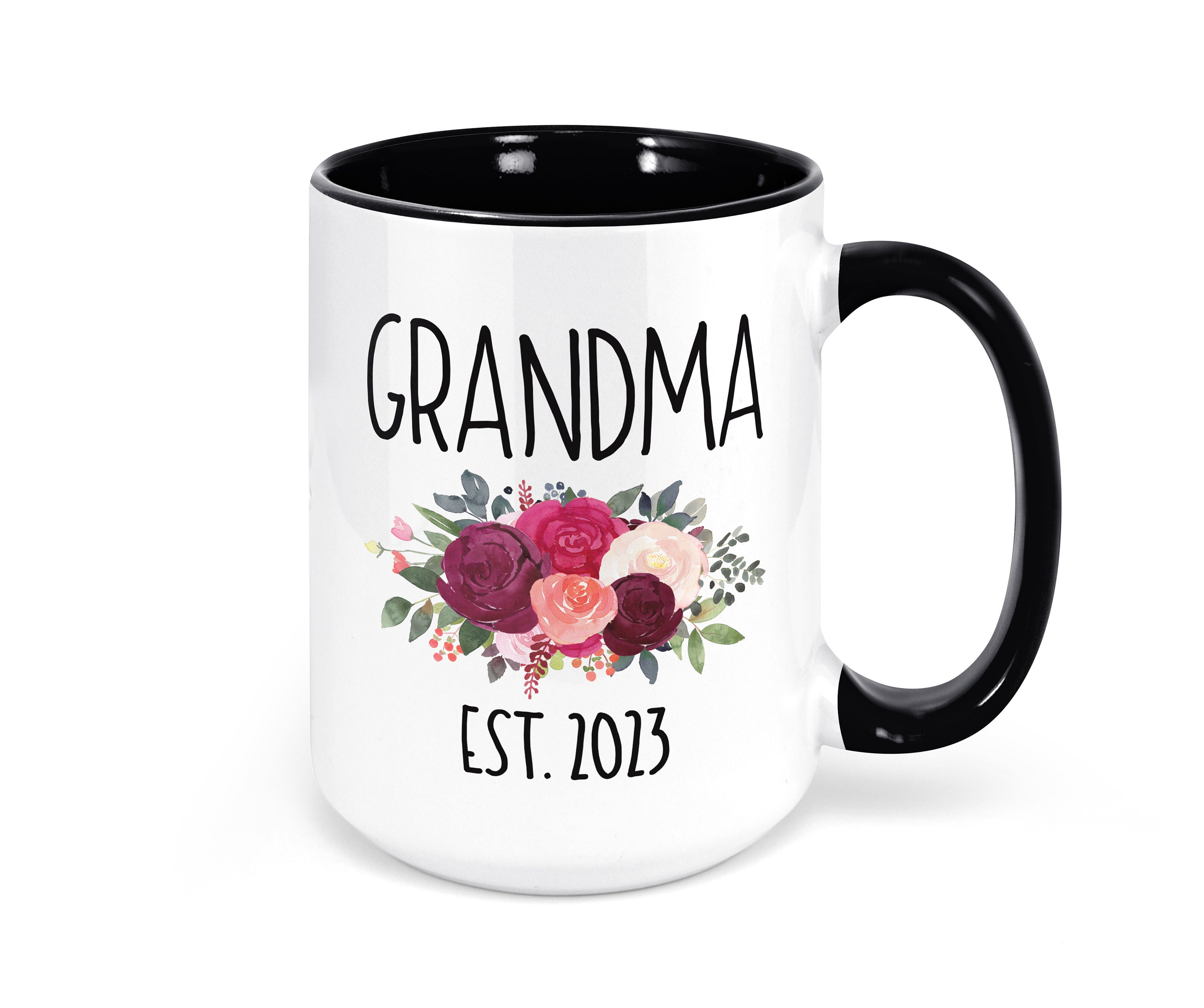 Grandma Coffee Mug New Grandma Gift Pregnancy Reveal Mug - Etsy