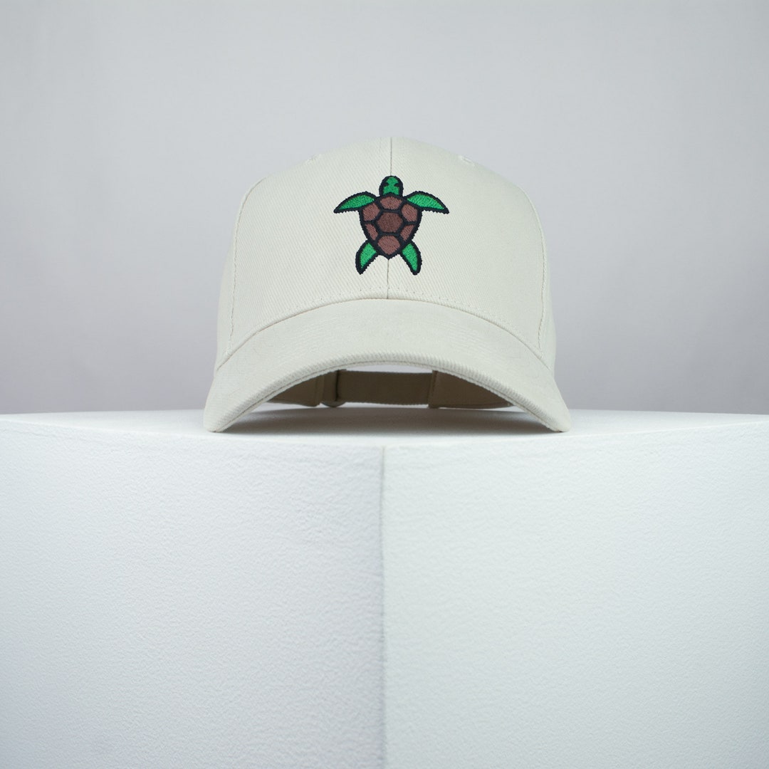 Sea Turtle Embroidered Baseball Cap / Ocean / Beach / Animal / Turtles ...