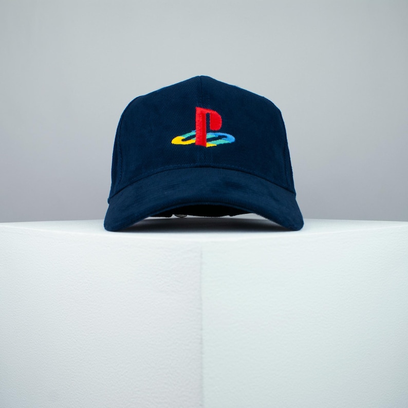 Sony Playstation One Embroidered Baseball Cap 8 Hat Colours - Etsy