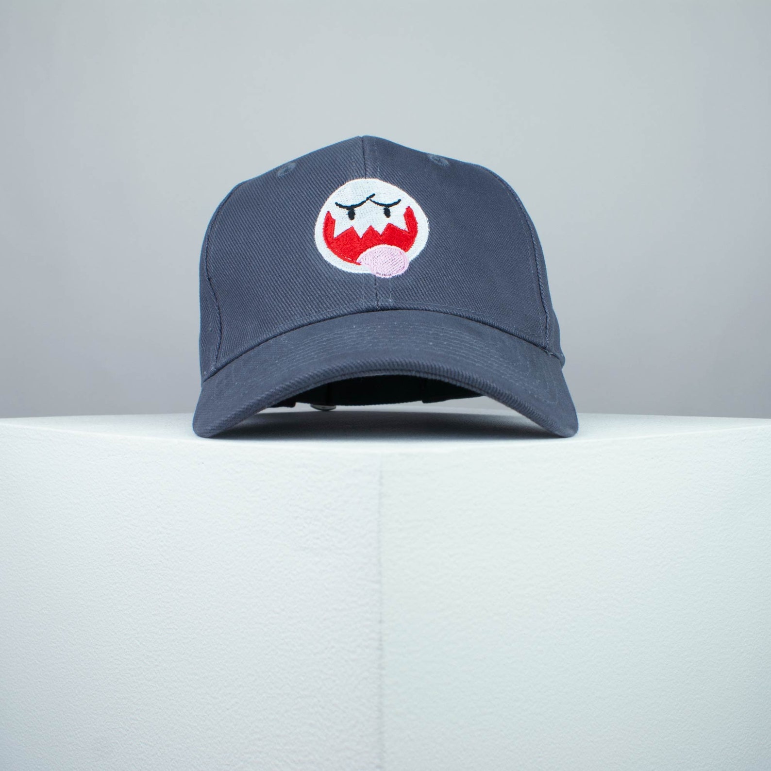 Super Mario Boo Embroidered Baseball Cap Mario Nintendo Gamer Gaming ...