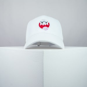 Super Mario Boo Embroidered Baseball Cap Mario Nintendo Gamer Gaming ...