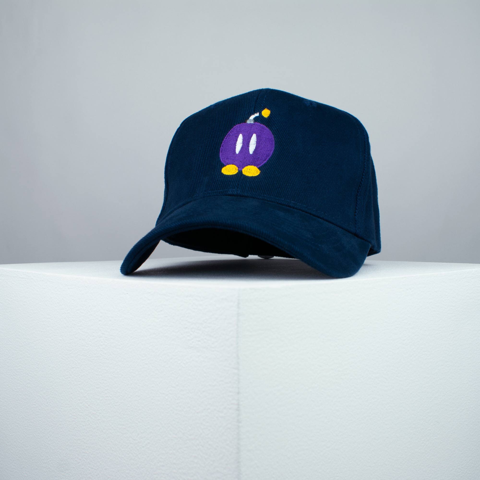 Super Mario Bob-omb Embroidered Baseball Cap 8 Hat Colours - Etsy UK