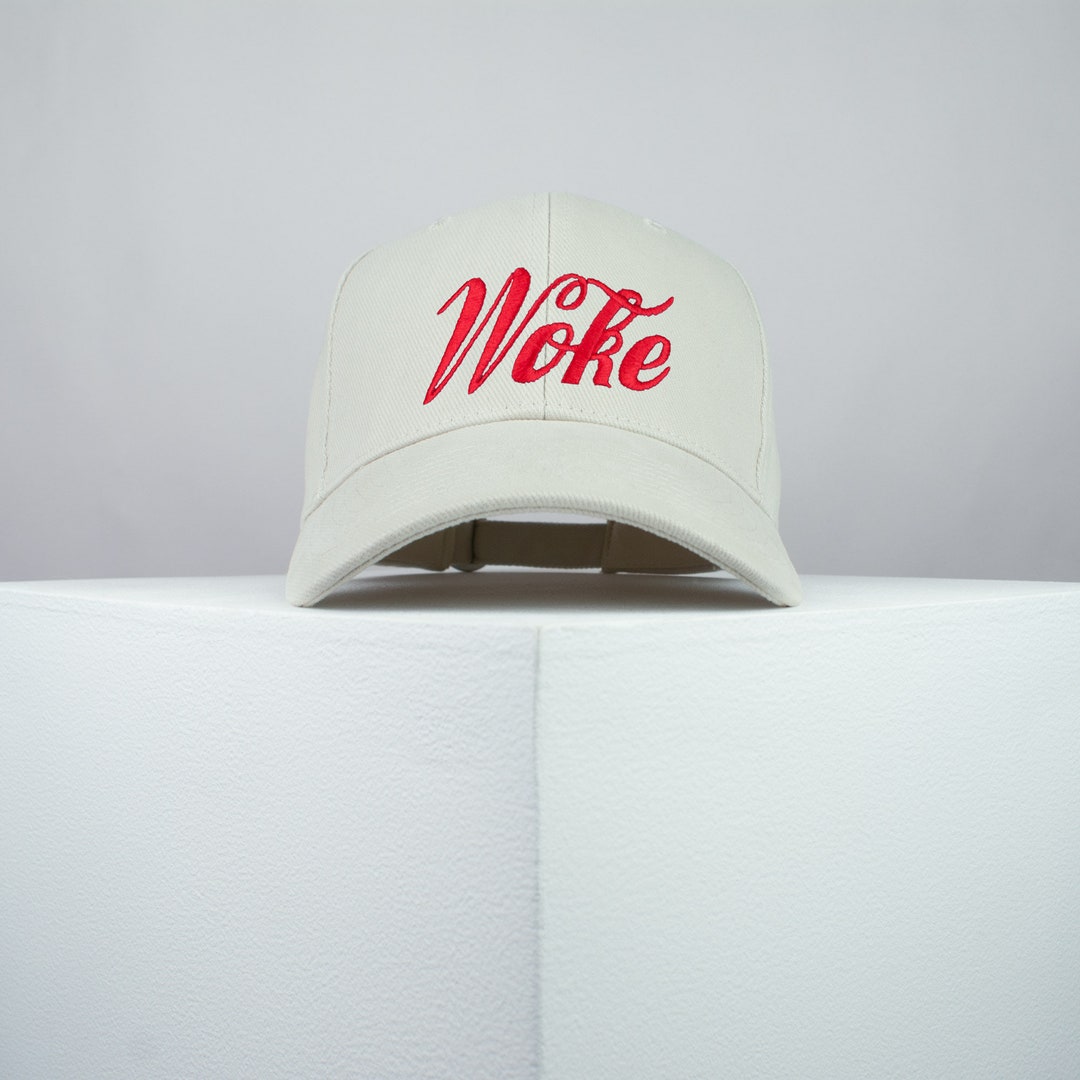 Woke / Coke Embroidered Baseball Cap Brand Twisters Feminist Feminism ...