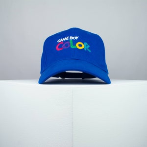 Nintendo Gameboy Colour Embroidered Baseball Cap Gamer Gaming Retro ...