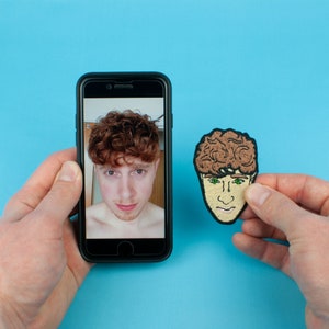 Custom Face Patch - Iron on Patch - Embroidery - Custom Embroidery ...