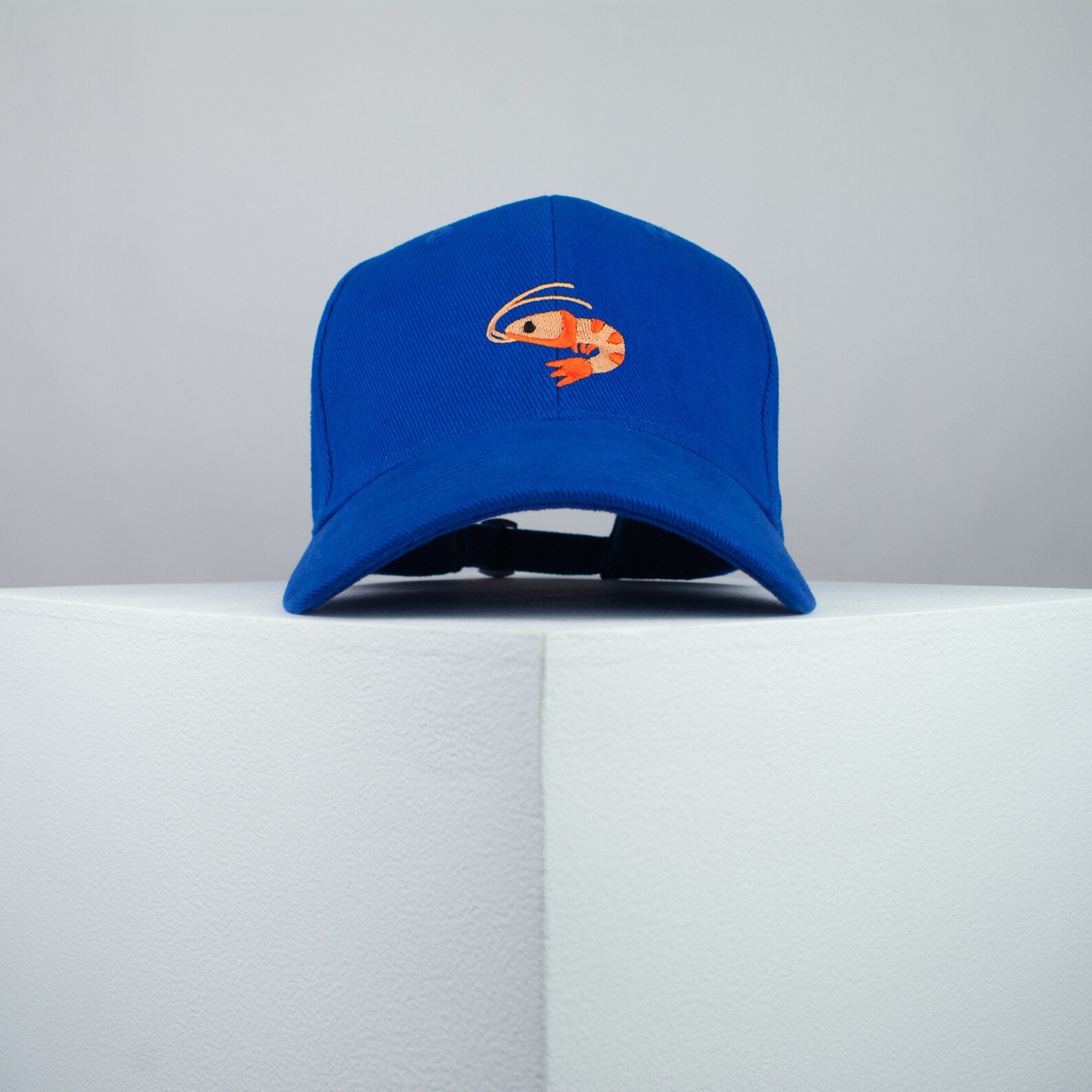 Shrimp Embroidered Baseball Cap Premium Hat Prawn Ocean Fishing ...