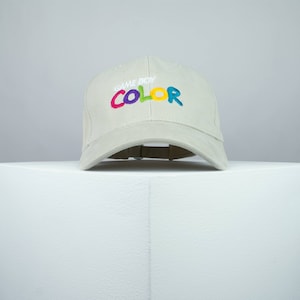 Nintendo Gameboy Colour Embroidered Baseball Cap Gamer Gaming Retro ...