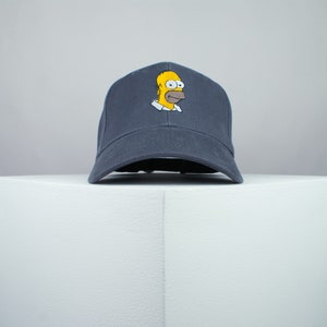 Homer Simpson Embroidered Baseball Cap / the Simpsons / Bart / Marge ...
