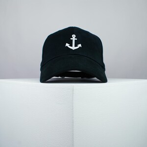 Ship Anchor Embroidered Baseball Cap Premium Hat Boat Sailing Shipping ...