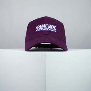 Nintendo Gameboy Advance Embroidered Baseball Cap Gamer Gaming Retro ...