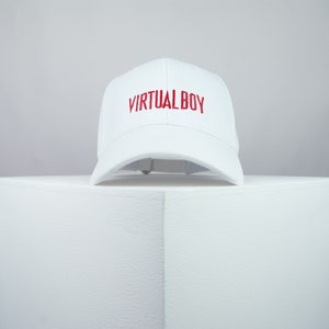 Nintendo Virtual Boy Embroidered Baseball Cap Gamer Gaming Retro Video ...