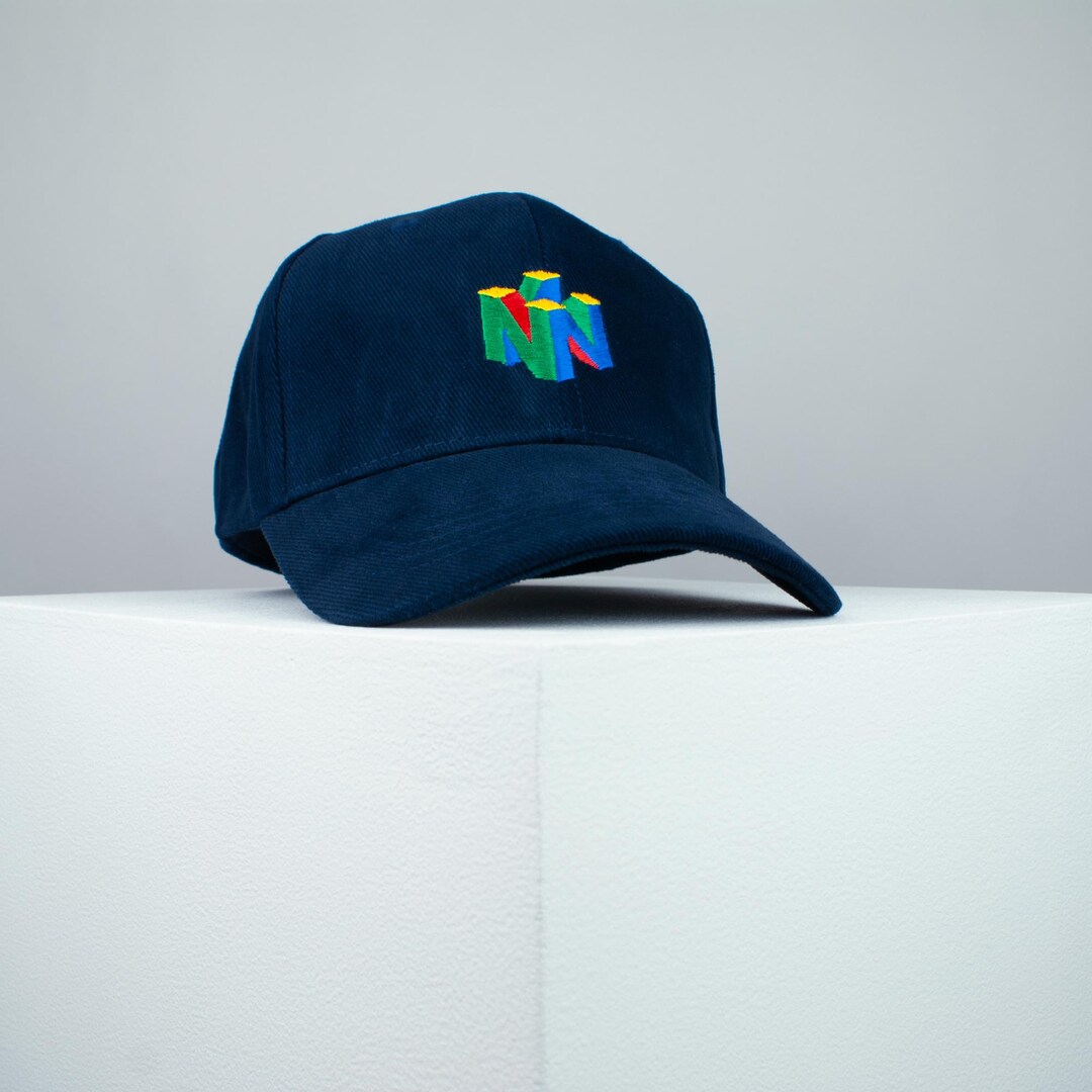 Nintendo 64 Embroidered Baseball Cap 8 Hat Colours / Gamer / - Etsy UK