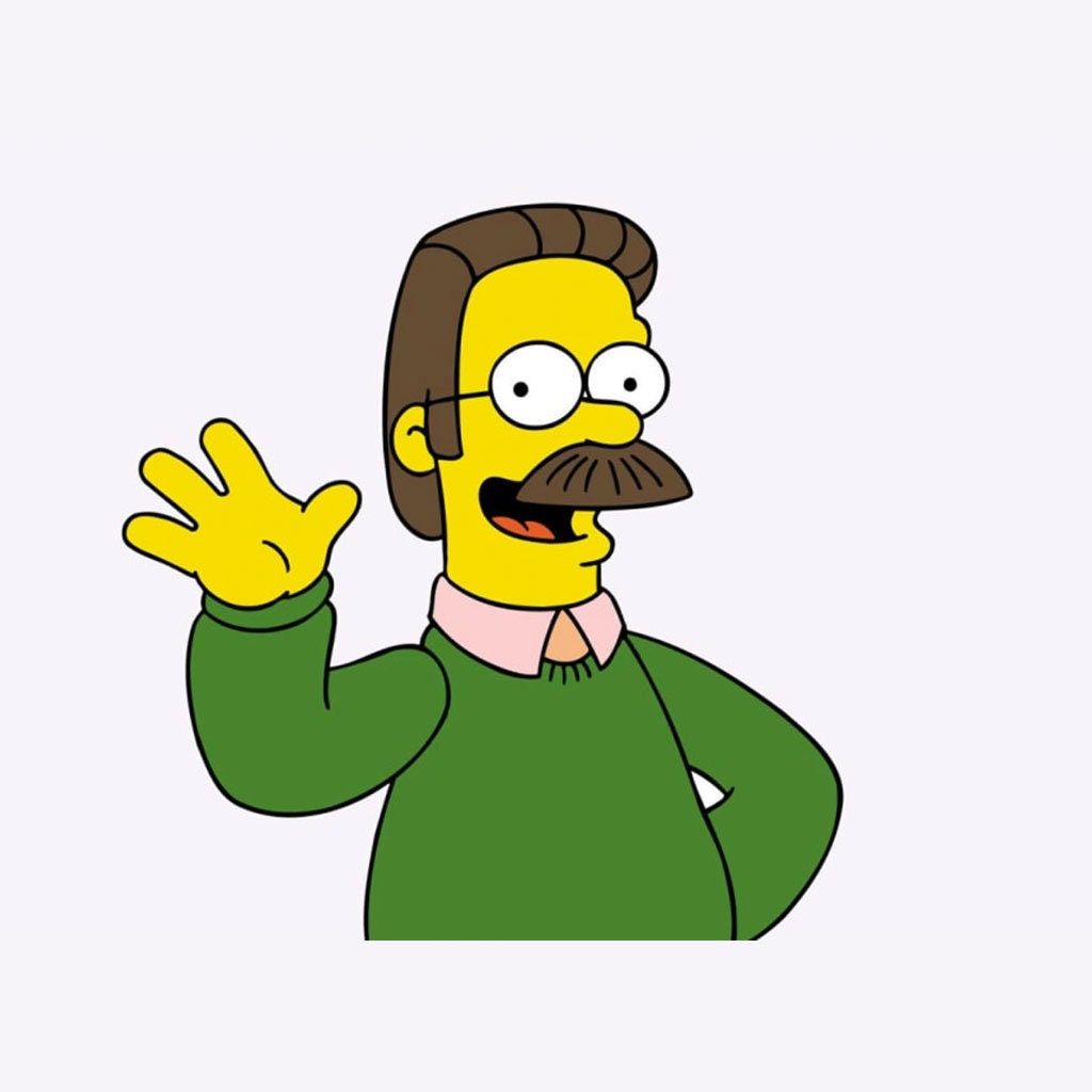 744 Evergreen Terrance Iron on Patch (flanders House - the Simpsons ...