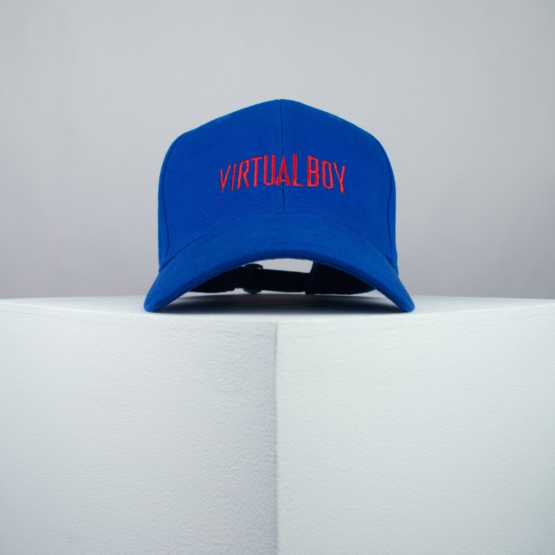 Nintendo Virtual Boy Embroidered Baseball Cap Gamer Gaming Retro Video ...
