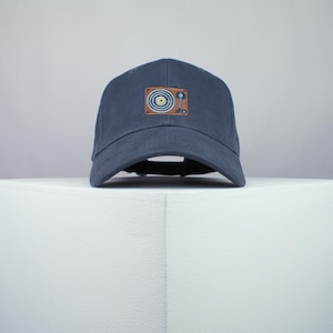 Record Player Embroidered Baseball Cap Premium Hat Vintage Disk Player ...