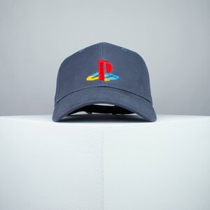 Sony Playstation One Embroidered Baseball Cap Gamer Gaming PS1 Retro ...