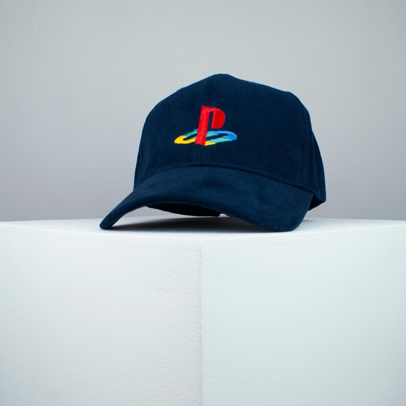 Sony Playstation One Embroidered Baseball Cap 8 Hat Colours - Etsy