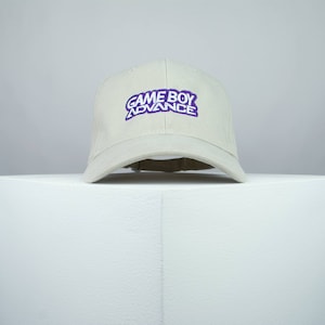 Nintendo Gameboy Advance Embroidered Baseball Cap Gamer Gaming Retro ...