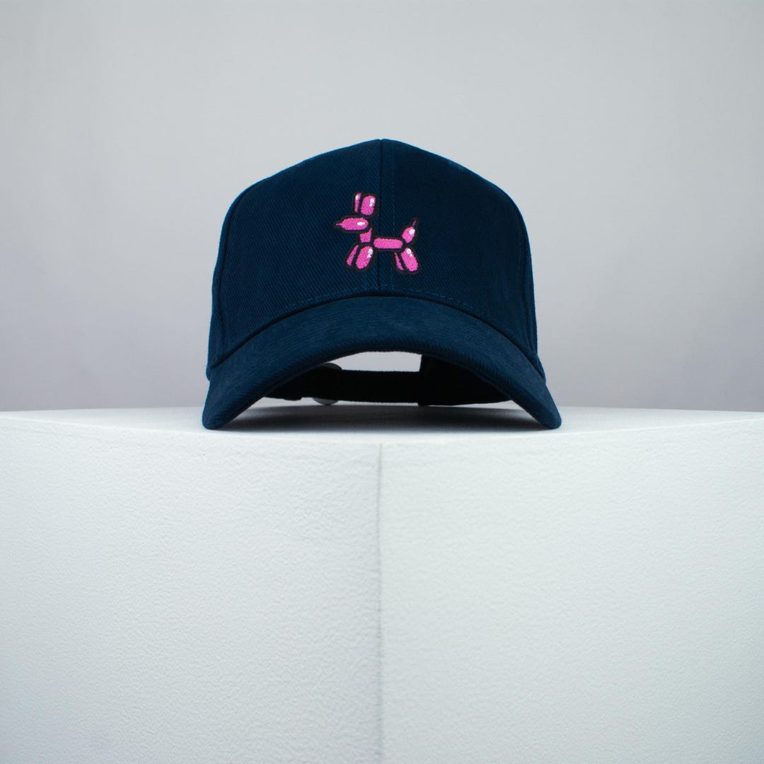 Balloon Dog Embroidered Baseball Cap Premium Hat Balloons Party Animal ...