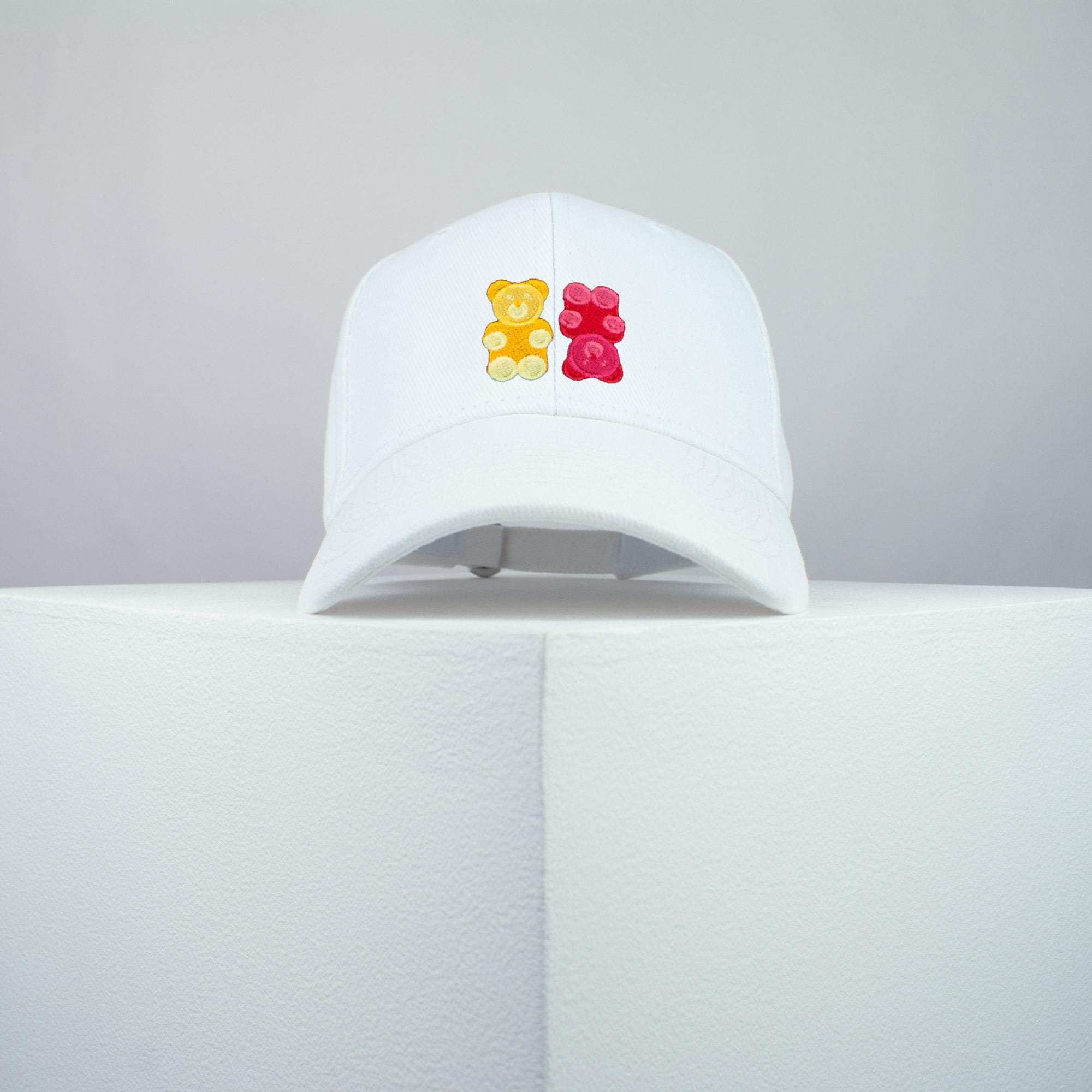 Gummy Bear Embroidered Baseball Cap Premium Hat Sweets Jelly Babies ...