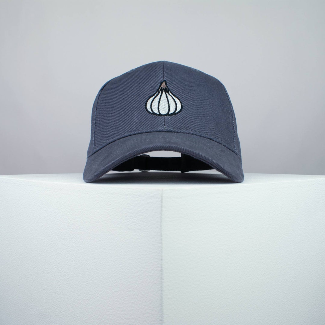Garlic Clove Embroidered Baseball Cap / Food / Gift / Vegan ...