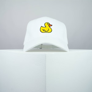 Rubber Duck Embroidered Baseball Cap 8 Hat Colours / Animal - Etsy