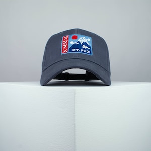 Mount Fuji Embroidered Baseball Cap 8 Hat Colours Mountain Japan ...
