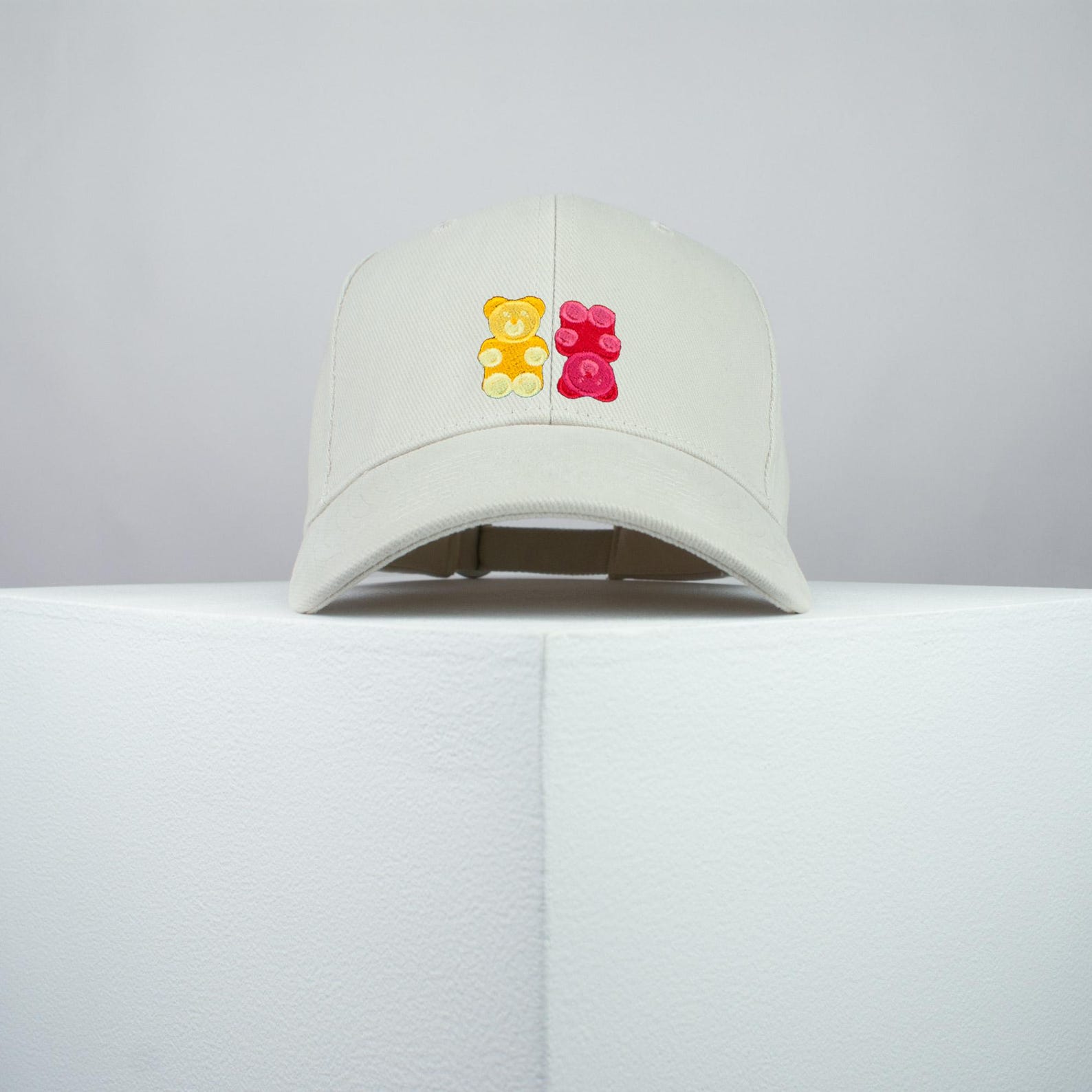 Gummy Bear Embroidered Baseball Cap Premium Hat Sweets Jelly Babies ...