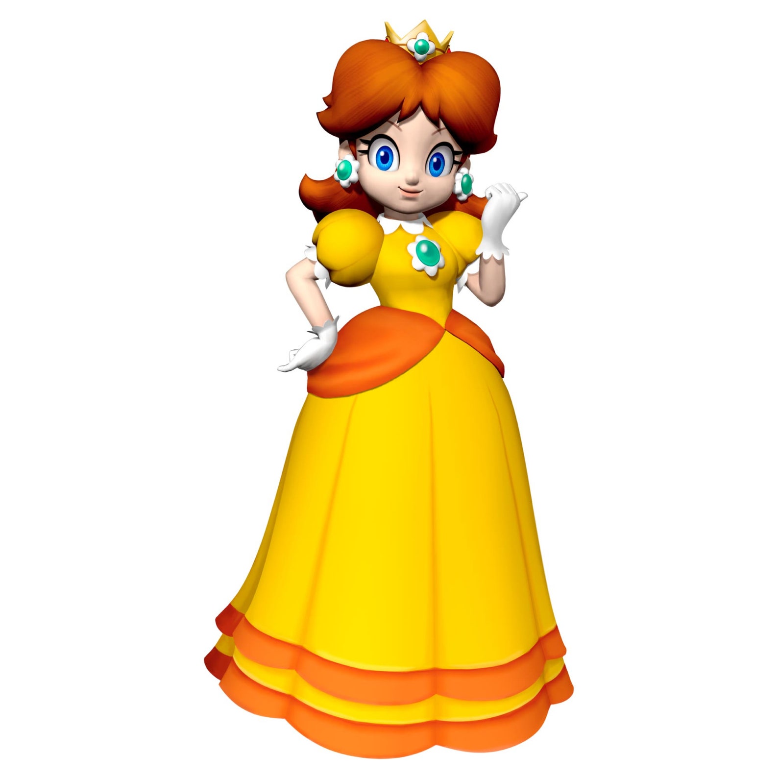 Super Mario Princess Daisy Embroidered Baseball Cap 8 Hat - Etsy