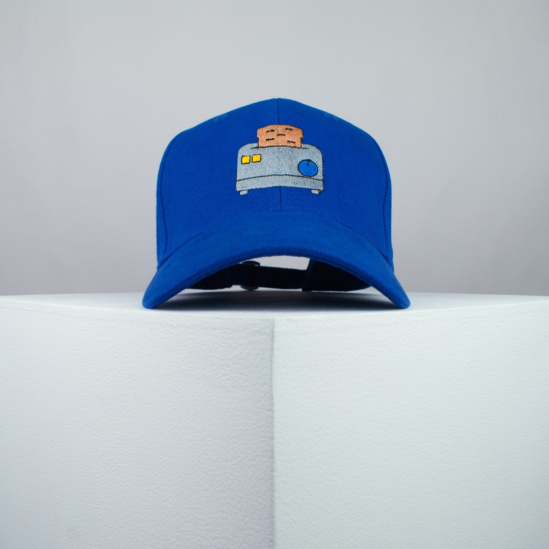 Toaster Embroidered Baseball Cap / Kitchen / Bread / Miniature / Food ...