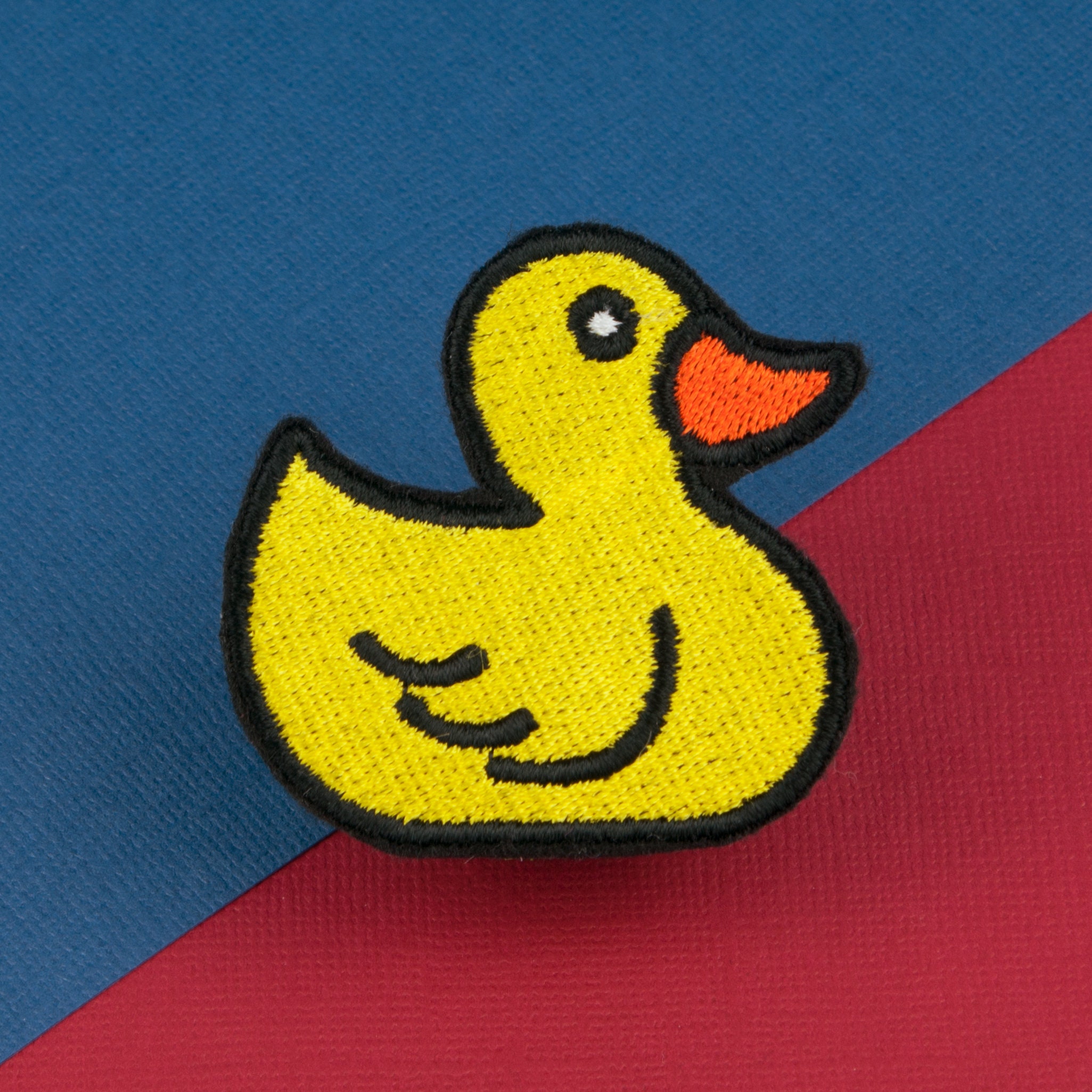 Rubber Duck Iron on Patch / Animal / Patches / Duck / Embroidery ...