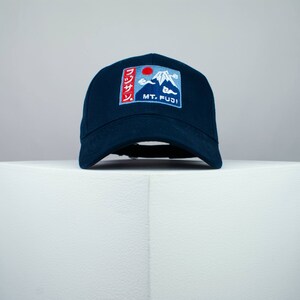 Mount Fuji Embroidered Baseball Cap 8 Hat Colours Mountain Japan ...