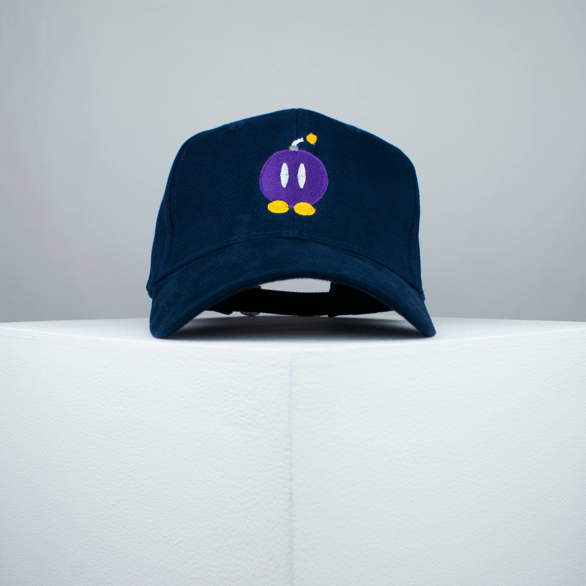 Super Mario Bob-omb Embroidered Baseball Cap 8 Hat Colours - Etsy UK