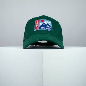 Mount Fuji Embroidered Baseball Cap 8 Hat Colours Mountain Japan ...