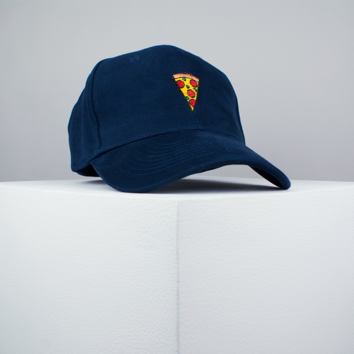Pizza Slice Embroidered Baseball Cap 8 Hat Colours / Pizza / - Etsy