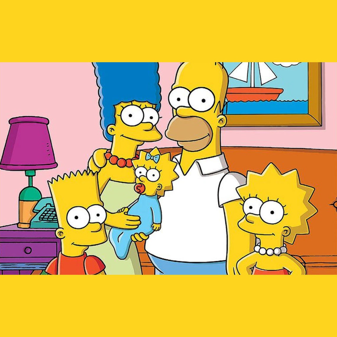 Simpsons Boat Painting Iron on Patch / Simpsons / Patches / - Etsy UK