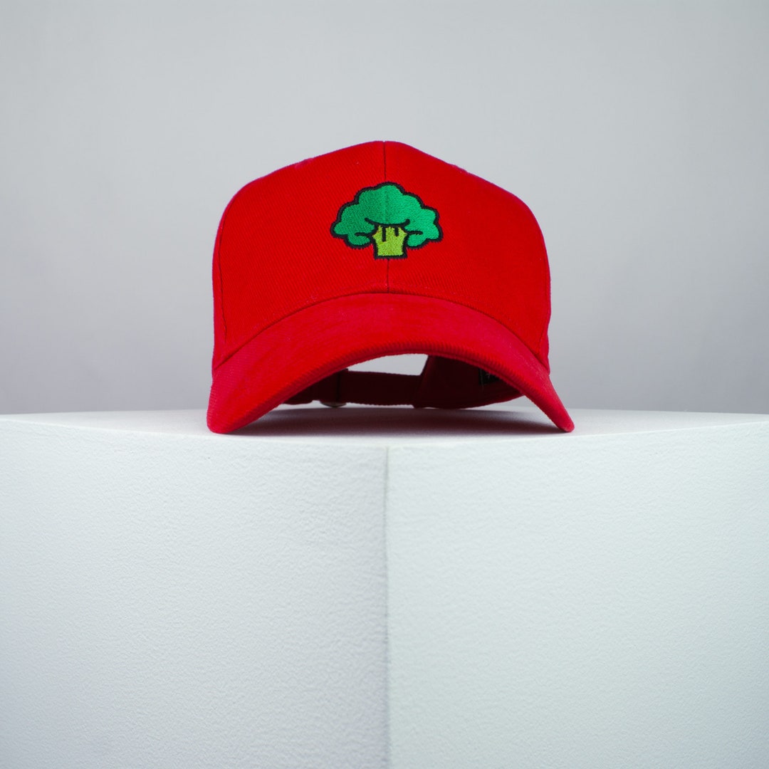 Broccoli Embroidered Baseball Cap / Vegan / Gift / Vegan Gift ...