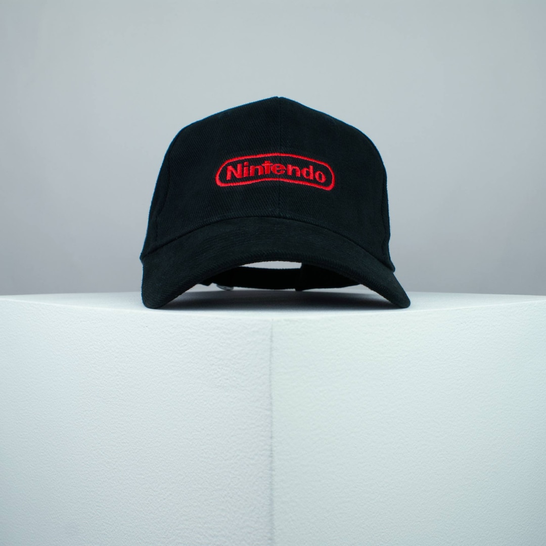 Nintendo Embroidered Baseball Cap / Gamer / Gaming / Retro Video Games ...