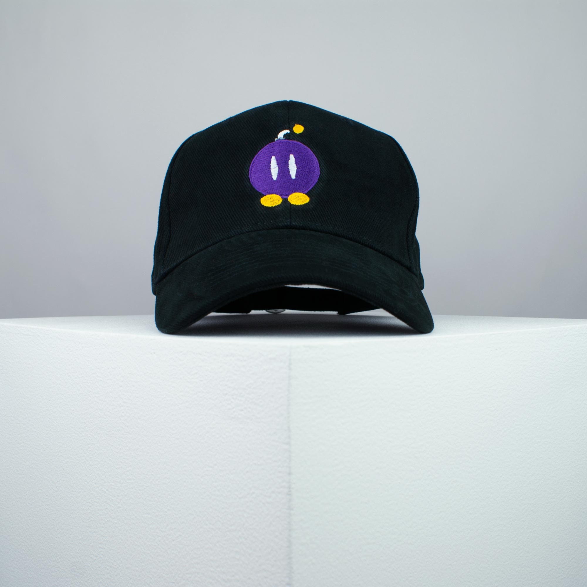 Super Mario Bob-omb Embroidered Baseball Cap 8 Hat Colours - Etsy UK